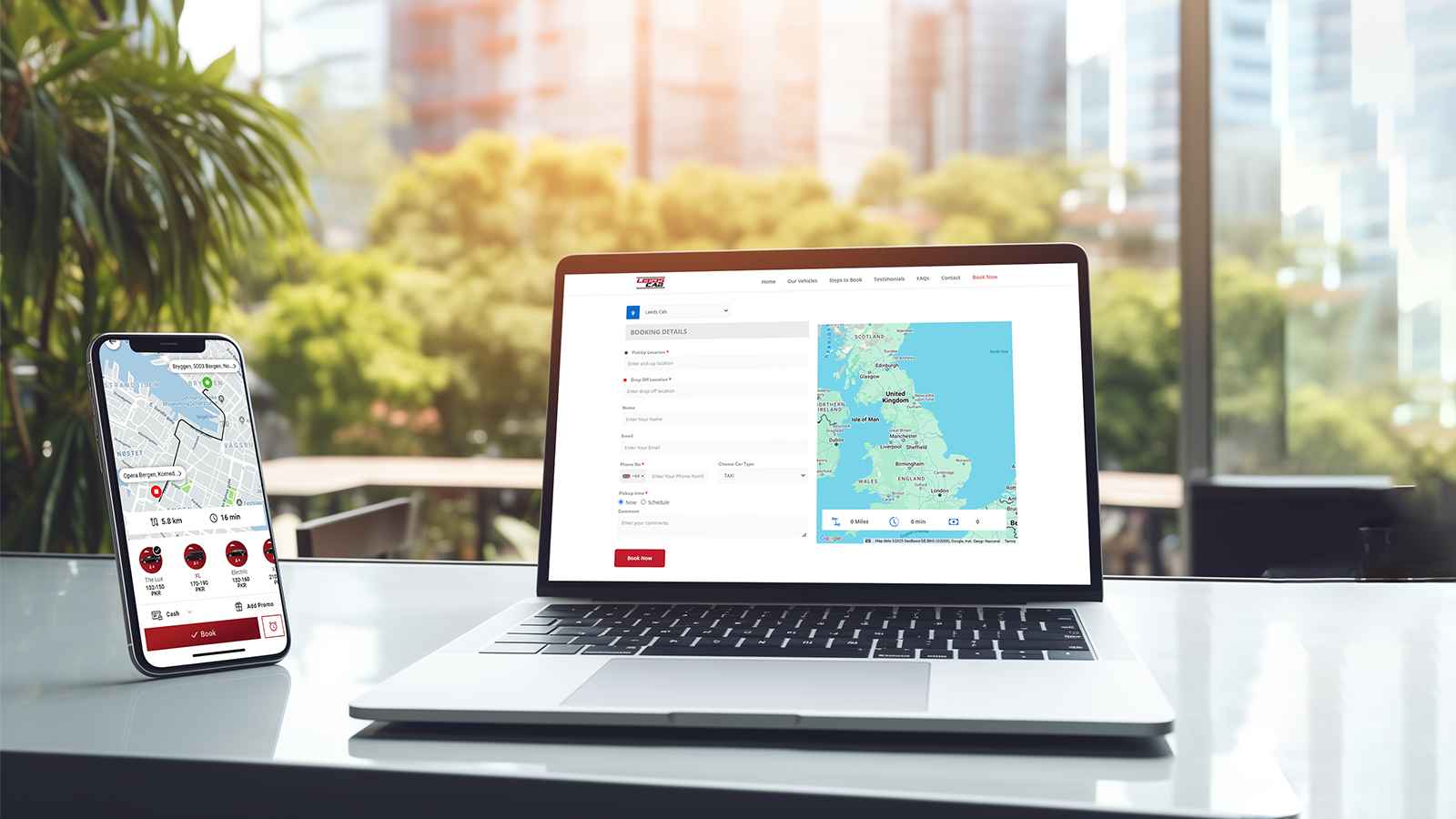 How To Book A Taxi Online with Leeds Cab